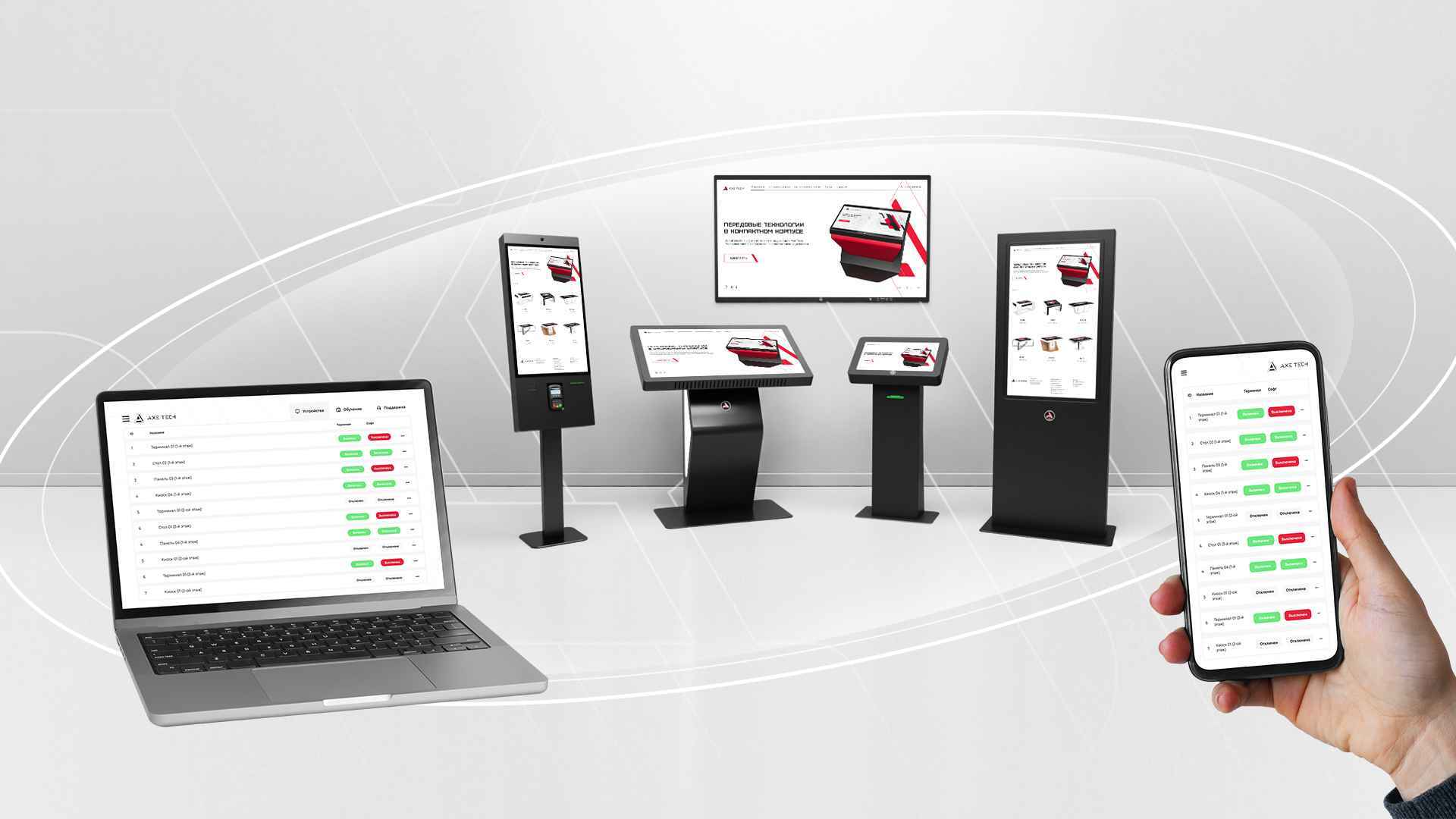 Экосистема Digital Signage для удаленного управления от AxeTech